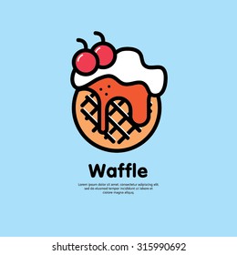Waffle Logo Vectors Free Download