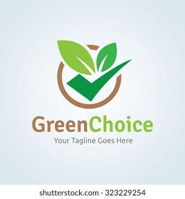Green Choice Logo Vector (.EPS) Free Download