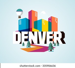 Denver, Colorado Logo Vector (.EPS) Free Download