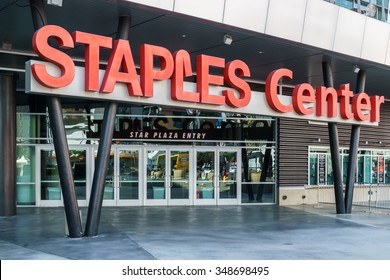 Staples Center Logo Vector (.EPS) Free Download
