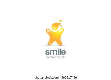 Happy Man Logo Vector (.EPS) Free Download