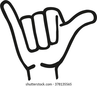Hang Loose Logo Vectors Free Download