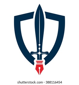 Education Shield Logo Vector (.AI) Free Download