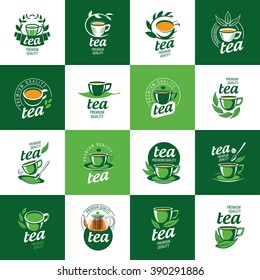 Green tea Logo Vector (.EPS) Free Download