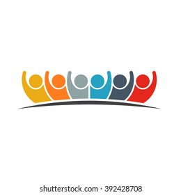 Crowd Logo Vectors Free Download