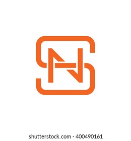 N S Letter Logo Vector (.AI) Free Download