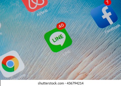 LINE MESSENGER Logo Vector (.AI) Free Download