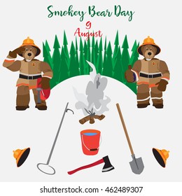 Smokey the Bear Logo Vector (.EPS) Free Download