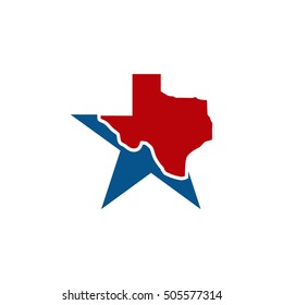 Texas State Flag Logo Vector (.EPS) Free Download