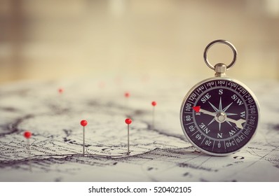 Compass Direction 4K wallpaper download