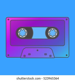 Compact Cassette Logo Vector (.EPS) Free Download