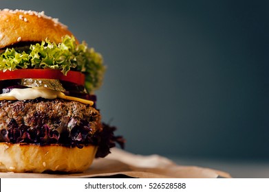 Burger Overload 4K wallpaper download