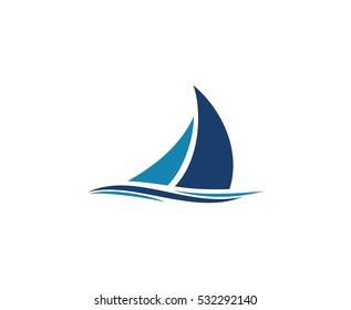 Blue Sail Logo Vector (.EPS) Free Download
