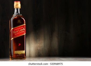 Johnnie Walker Red Label Logo Vector (.EPS) Free Download
