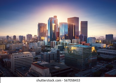 Los Angeles Cityscape 4K wallpaper download