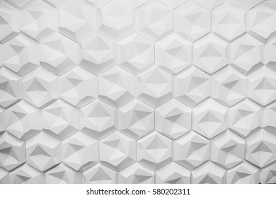 Abstract hexagon blocks design and pattern 4K wallpaper download