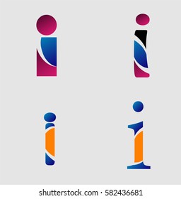 Wavy Letter Logo Vector (.AI) Free Download