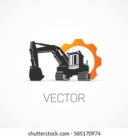 Construction Vehicle Logo Vector (.AI) Free Download