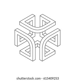 magic cube Logo Vector (.AI) Free Download