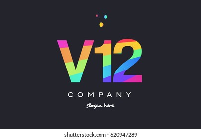 V12 Logo