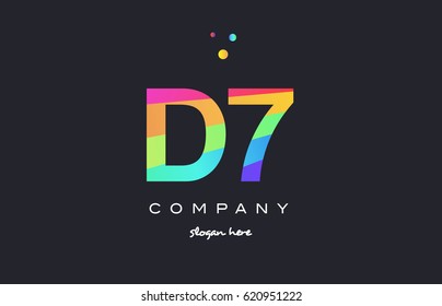 D7 Letter Logo Vector (.AI) Free Download