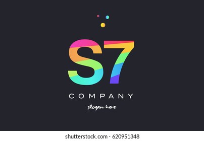 S7 Letter Logo Vector (.AI) Free Download