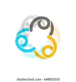 Business Network Service Logo Vector (.EPS) Free Download