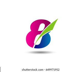 8 A Huit Logo Vector (.EPS) Free Download