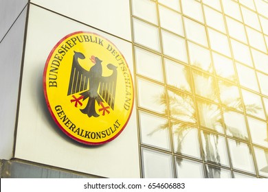 Germany embassy eagle Logo Vector (.EPS) Free Download