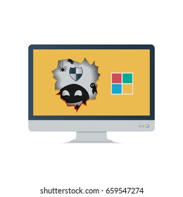 Microsoft Windows XP Logo Vector (.AI) Free Download