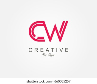 The CW Logo Vector (.EPS) Free Download