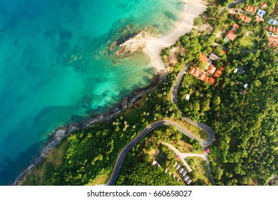 Green Beach View 2K wallpaper download