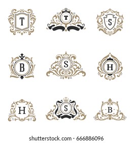 Monogram Logo Vectors Free Download