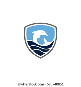 Dolphin Safe Logo Vector (.EPS) Free Download