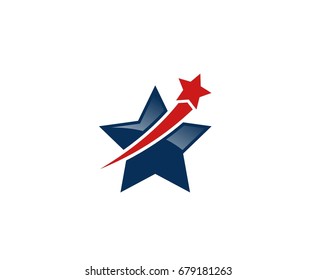 Rising Star Logo Vector (.EPS) Free Download