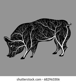 Bush Hog Logo Vector (.EPS) Free Download