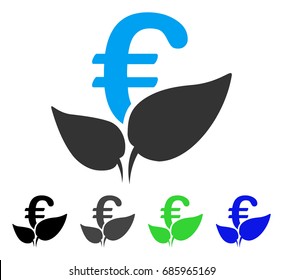 Euro Leaf Organic Agriculture Logo Vector (.EPS) Free Download