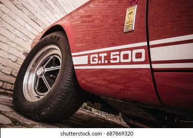 Ford Mustang Shelby GT 500 Logo Vector (.AI) Free Download