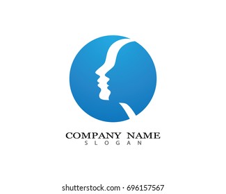 Face Logo Vector (.EPS) Free Download