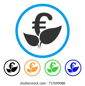 Euro Leaf Organic Agriculture Logo Vector (.EPS) Free Download