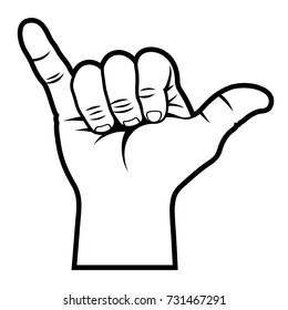 Hang Loose Logo Vector (.CDR) Free Download