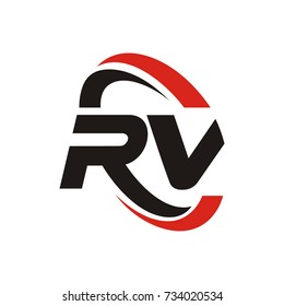 Rv Logo Vectors Free Download
