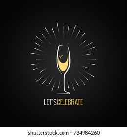 Champagne Logo Vectors Free Download
