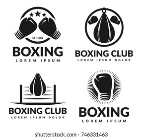 Boxing Logo Vectors Free Download