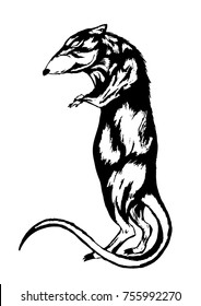 Angry rat Logo Vector (.EPS) Free Download