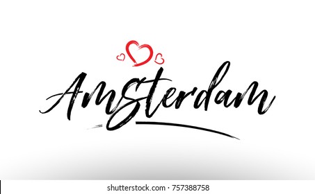 I Amsterdam Logo Vector (.EPS) Free Download