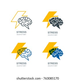 Stress Logo Vectors Free Download