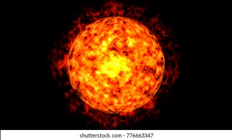 Sun Close Up 4K wallpaper download