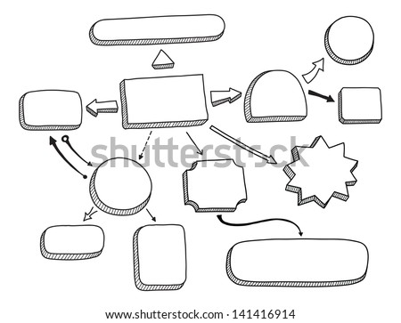 FLOW-MIND-MAP Stock Vector Images - Avopix.com