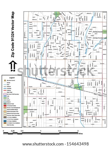 NORTHRIDGE-MAP Stock Vector Images - Avopix.com
